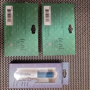 ioni Eyelashes | Makeup | New Set Of 3 Ioni 3d Faux Mink Eyelashes Glue ...